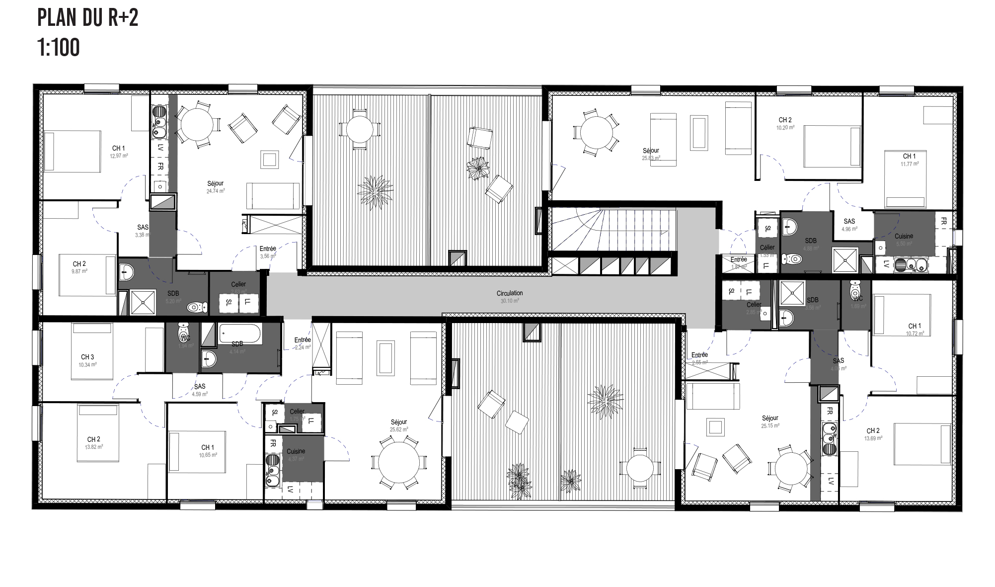 Construction de 16 logements collectifs - Verson (14) - Cabinet ...